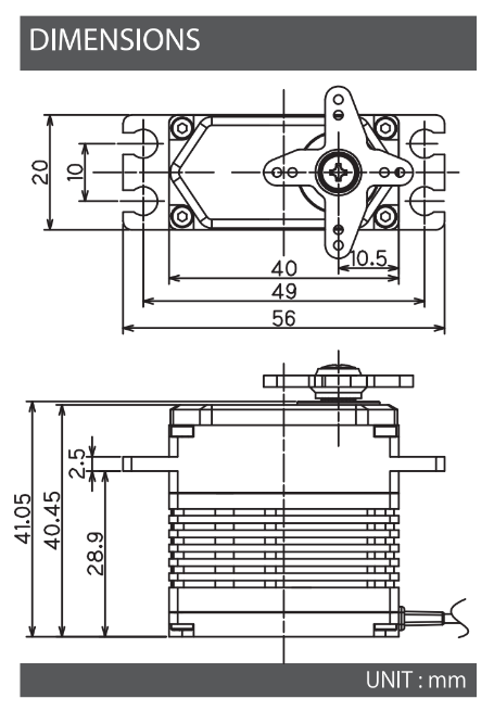 JR S8911BL Brushless High Torque Servo – JR Airsail